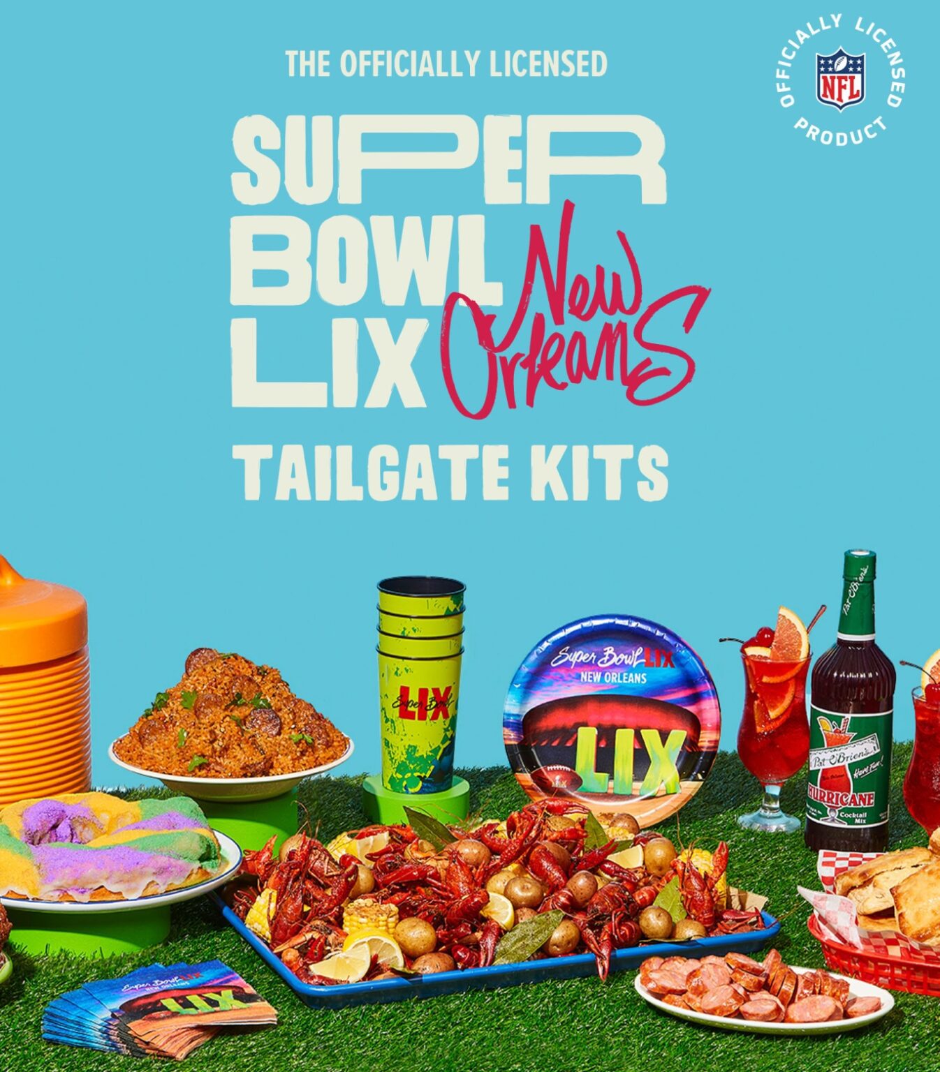 Introducing The Officially Licensed Super Bowl LIX Tailgate Kits ...