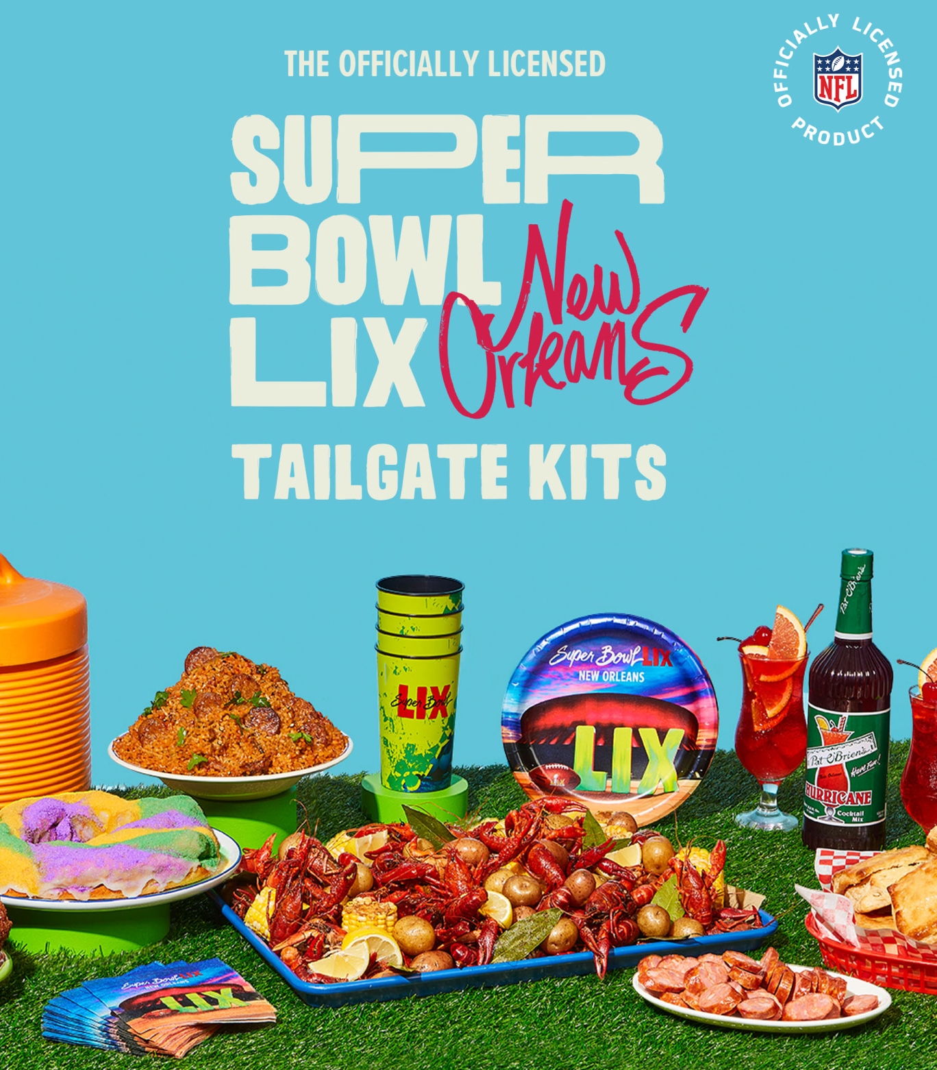 Introducing The Officially Licensed Super Bowl LIX Tailgate Kits ...